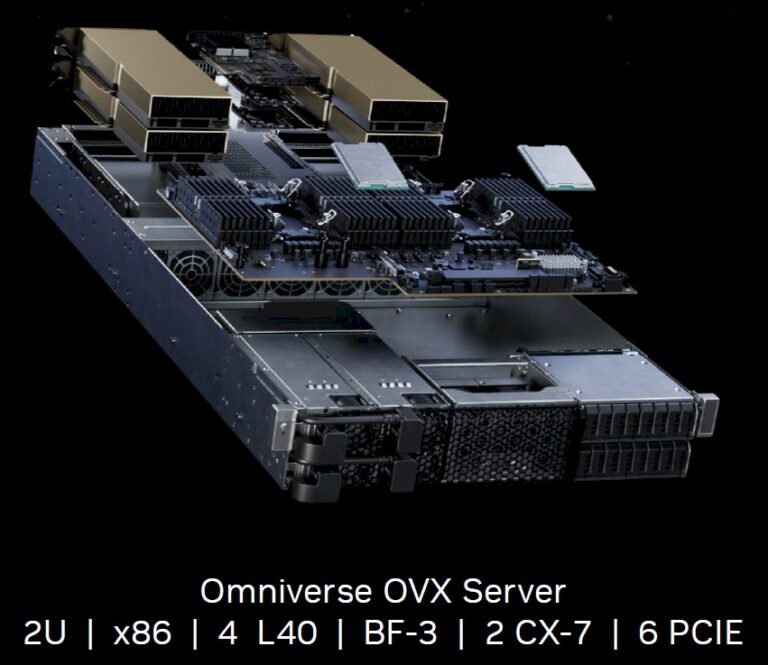 MGX: Nvidia Standardizes Multi-Generation Server Designs